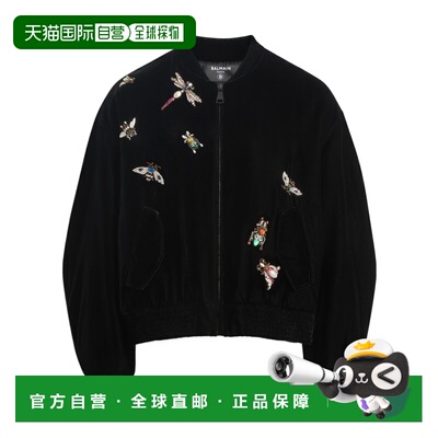 BALMAIN 男士夹克 HH1TFC80PD63EAH AW2026 黑色 长袖休闲夹克