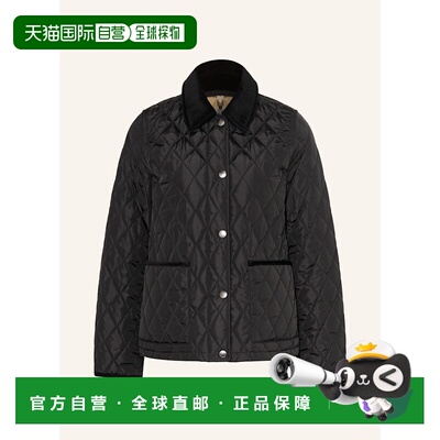 BURBERRY 女士夹克 100283581613000 CO 花色 Quilted jacket