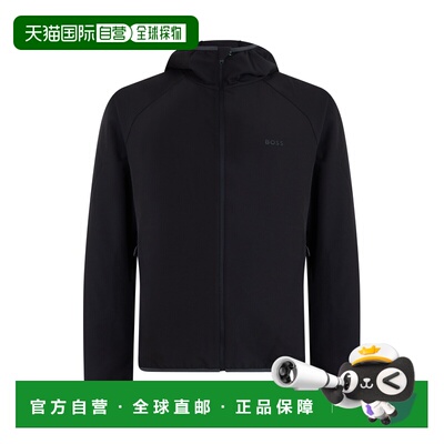 BOSS 男士外套 50542451001 AW2026 黑色 Waterproof jacket in t