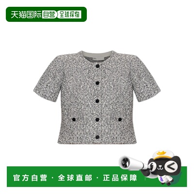 TORY BURCH 女士针织衫 1708290002 AW2025 灰色 Cardigan with p