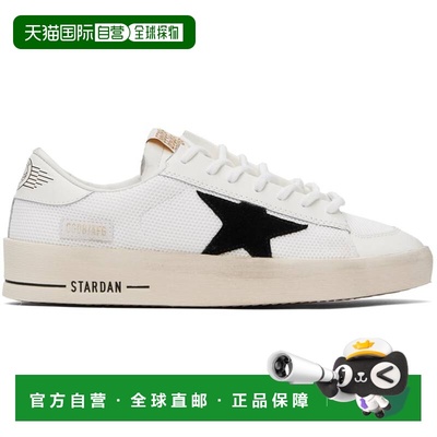 1h可退 潮奢 GOLDEN GOOSE 男士 白色 Stardan 运动鞋 GMF00328F0