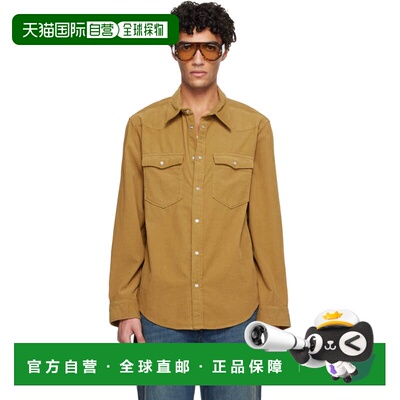 1h可退 潮奢 Isabel Marant 伊莎贝尔 玛兰 男士 黄褐色 Vasco 衬