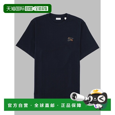 BURBERRY 男士T恤 8130144A1222 AW2026 蓝色 T-SHIRT SETH男装