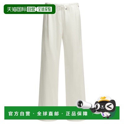 HERNO 女士休闲裤 PT000213D132881000 SS2026 白【付后1h可退】