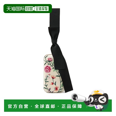 GIVENCHY 女士单肩包 BB514TB2BL105 SS2026 白色 花卉刺绣手拿包