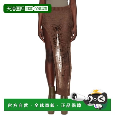 1h可退 潮奢 rick owens 瑞克 欧文斯 女士 棕色 Hollywood Spide