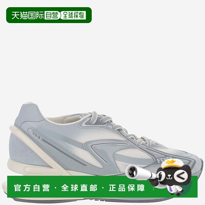 FENDI 女士运动鞋 8E8452ARI1F1OGU AW2024 蓝色 徽标系带休闲运