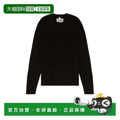 潮奢 Schott 男士 罗纹羊毛圆领毛衣 SW1936