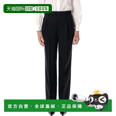 SAINT LAURENT 女士休闲裤 837054Y7B731000 AW2025直筒裤