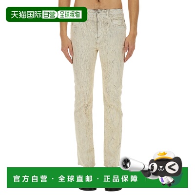 RICK OWENS 男士休闲裤 RR01E5308SMMC11 SS2025 白色