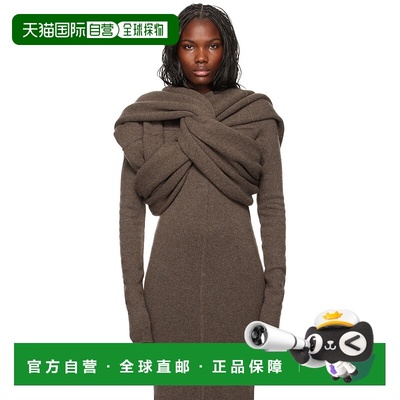 1h可退 潮奢 rick owens 瑞克 欧文斯 女士 灰褐色 Porterville T