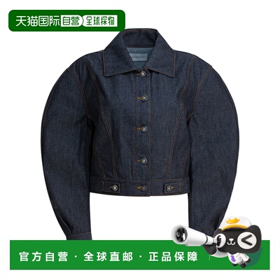 GIVENCHY 女士外套 BW00UH516P401 SS2026 蓝色 Denim Cotton Jac