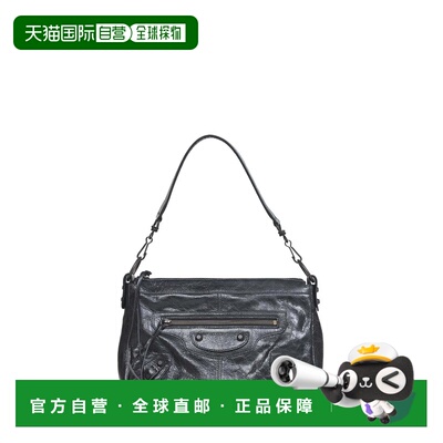 BALENCIAGA 男士单肩包 8660572ABEK1000 SS2026巴黎世家 黑色