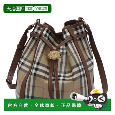BURBERRY 女士手提包 8128956A7026 AW2026 浅棕色 SMALL CHECK B