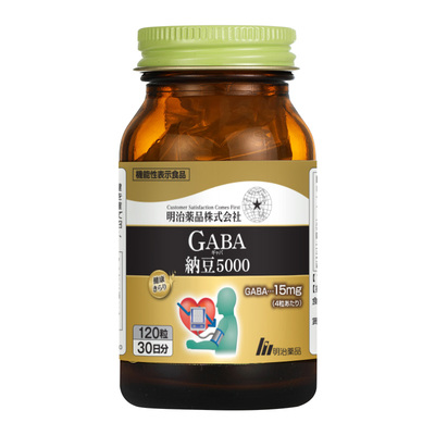 明治药品纳豆激酶胶囊5000FU日本原装进口非红曲纳豆保健品120粒