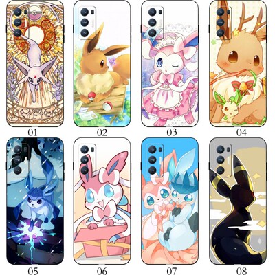 月亮太阳仙子伊布 适用 小米 10S/10/红米 Note 9/K50/11 SE/10 Pro/K60/iQOO U1/U1x/U3x/3/Neo3手机壳