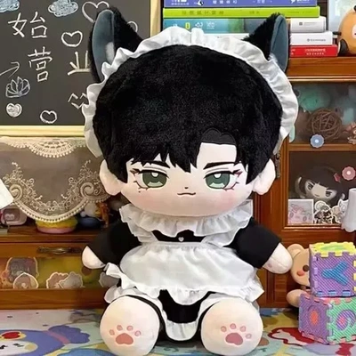 40cm苏衣服查理棉花娃娃套装钟离娃衣娃衣男孩子便宜衣服