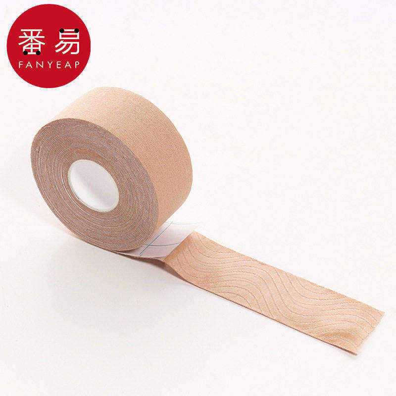 胸贴/绷带A1pn008-一次性弹力布裹乳贴胶带身体夏季无肤色女士