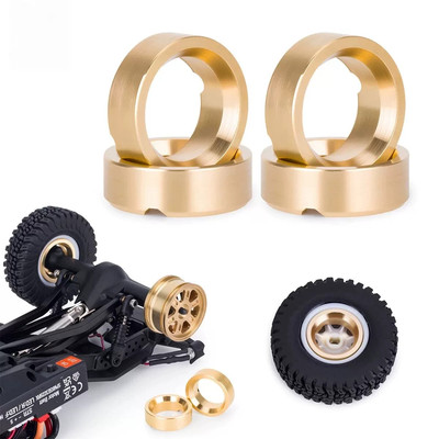 AXIAL 1/30 SCX30福特烈马JEEP牧马人 黄铜后轴轮毂配重13.6g/套