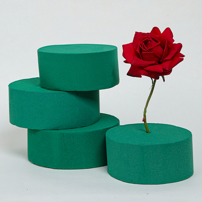 圆形花泥插花泡沫泥花泥块