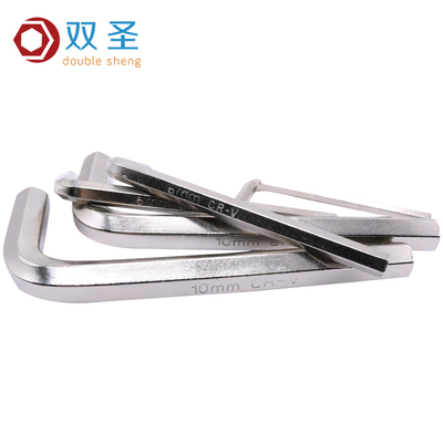 0.028寸-1/2镀镍内六角扳手六角匙L型英制美制内六角扳手0.7-17