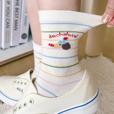 卡通小狗袜子女2025新款爆