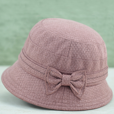 帽子女春夏天渔夫帽布帽中老年人
