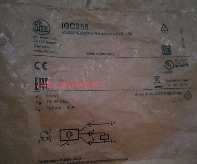 易福门开关IGS232/ IGT203/ IGS287/ IGS279/ IGS206/ IGS200询价