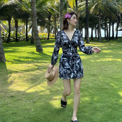 2024泳衣AntyLee大码显瘦微胖