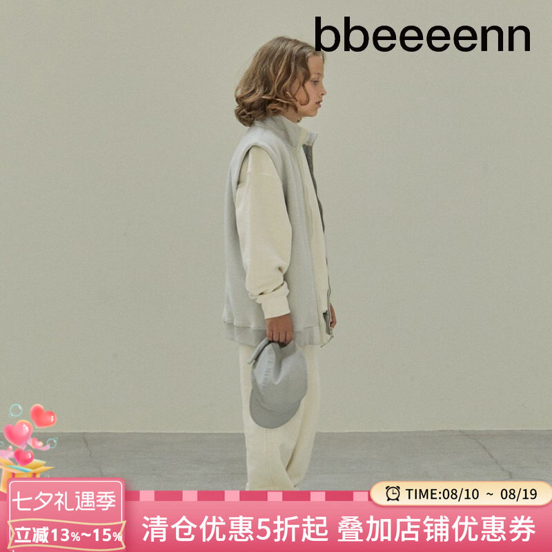 Bbeeeenn韩国童装秋冬新品儿童运动裤男童女童保暖长裤中大童