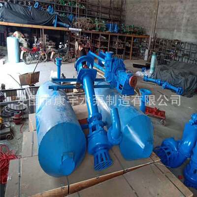 鱼塘清淤泵河道清淤泵浮筒泥浆泵鱼塘清淤机洗沙场用泵河道抽沙泵