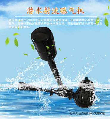 南京六合厂家QSB3 散流曝气机 自耦式射流曝气机