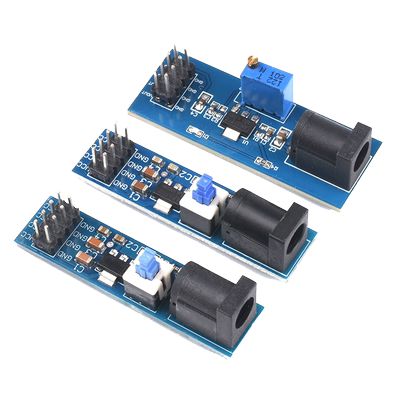 带dc座带开关可调降压电源模块