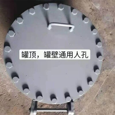 HG/T21518-2014 回旋盖带颈对焊法兰人孔 碳钢常压人孔DN600 PN16