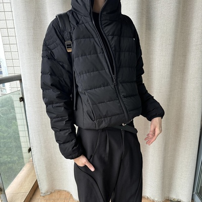 AMBSOM DOWN JACKET 岩螺排骨羽绒服 轻量化 90白鸭绒 面罩帽型