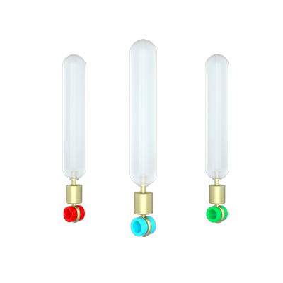 铜头硅胶筏钓旋转小配件漂座