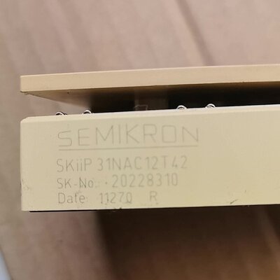 议价SEMIKRON SKiiP 31NAC12T42模块可维修