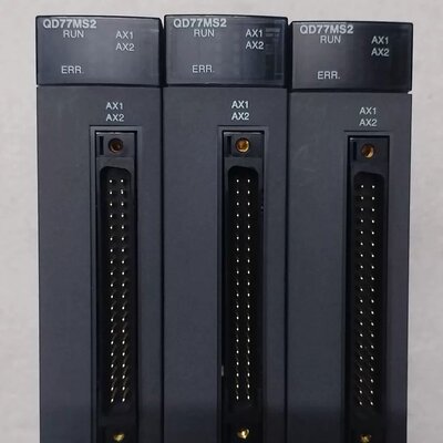 议价QD77MS2定位模块，三块，实物拍摄，成色如图，功能包可维修