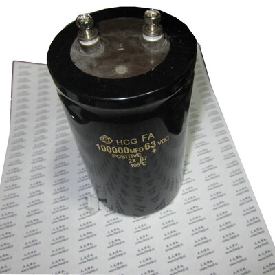 220V 气保焊机 滤波电容 63V 100000UF 10万UF 电容器  单项气保