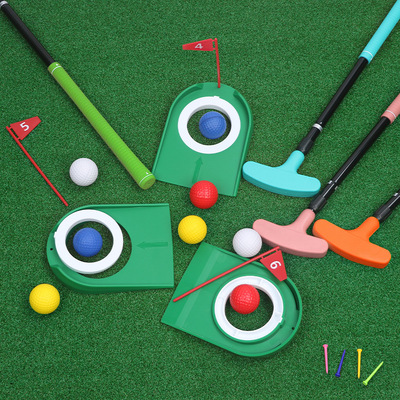 高尔夫推杆套装 可伸缩便携式儿童成人推杆练习套装 Golf putter