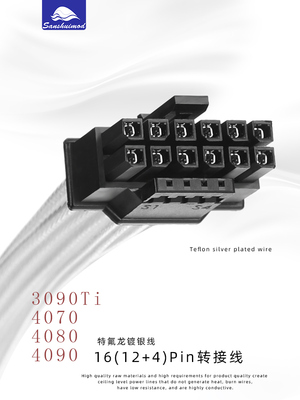 显卡8Pin适配器线缆16Pin显卡12Vhpwr40系列Rtx50系列显卡2X6电源