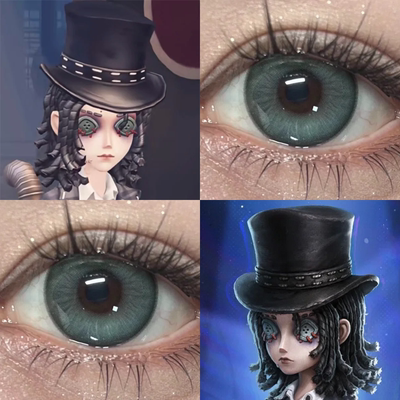 幻灯师cos美瞳日抛第五人格阿曼达破碎玩偶绿小魔镜次元雾灰佳ja