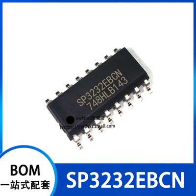 SP3232EBCN SP3232EBCN-L/TR RS232 收发器 贴片SOIC-16
