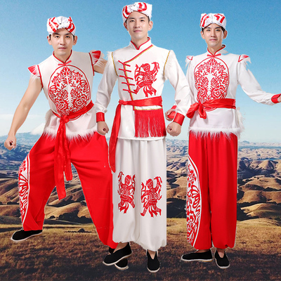 传统安塞腰鼓秧歌服装质量保证