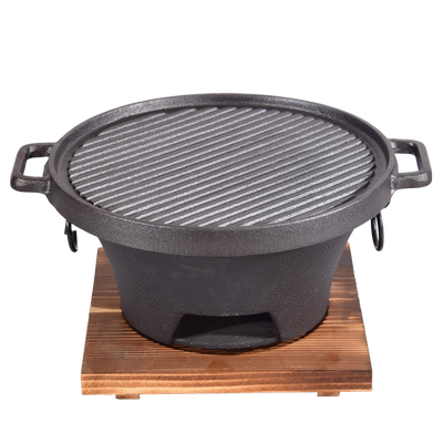烤盘铸铁炭炉生铁铸铁铁炉子烧炭