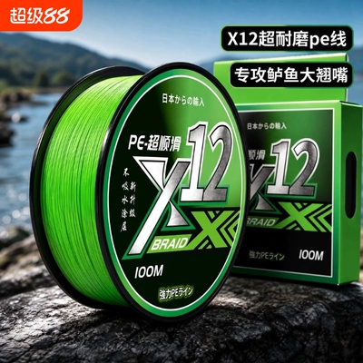 X12pe线路亚专用专攻鲈鱼大翘嘴