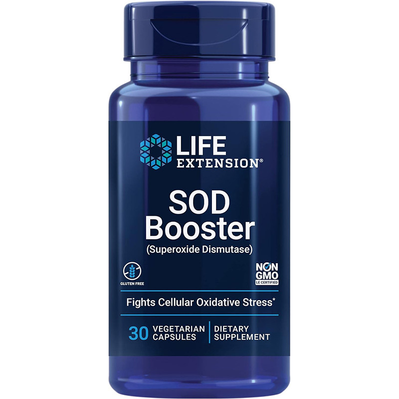 现货美国Life Extension SOD Booster超氧化物歧化酶素食胶囊30粒