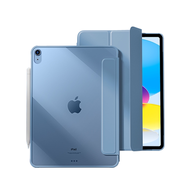 适用2025款ipad11保护套ipad10代保护壳苹果平板ipad2022新款第十代10.9英寸磁吸透明亚克力防弯10.9寸带笔槽