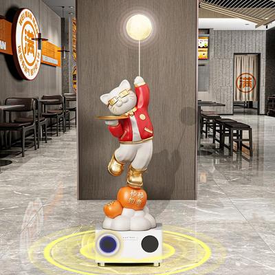2026创意饰品门店招财猫大型摆件店面门口装饰工艺礼品摆饰寓意美