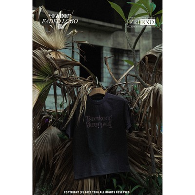 复古日晒做旧LOGOTEEcleanfit